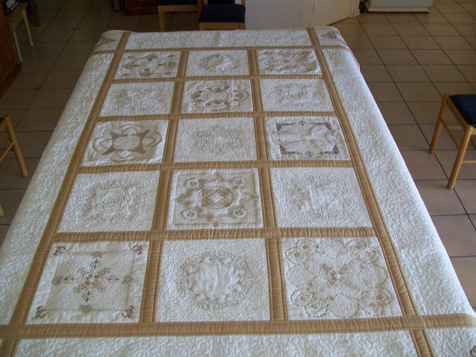 Made 'n Joined: Latte Quilt