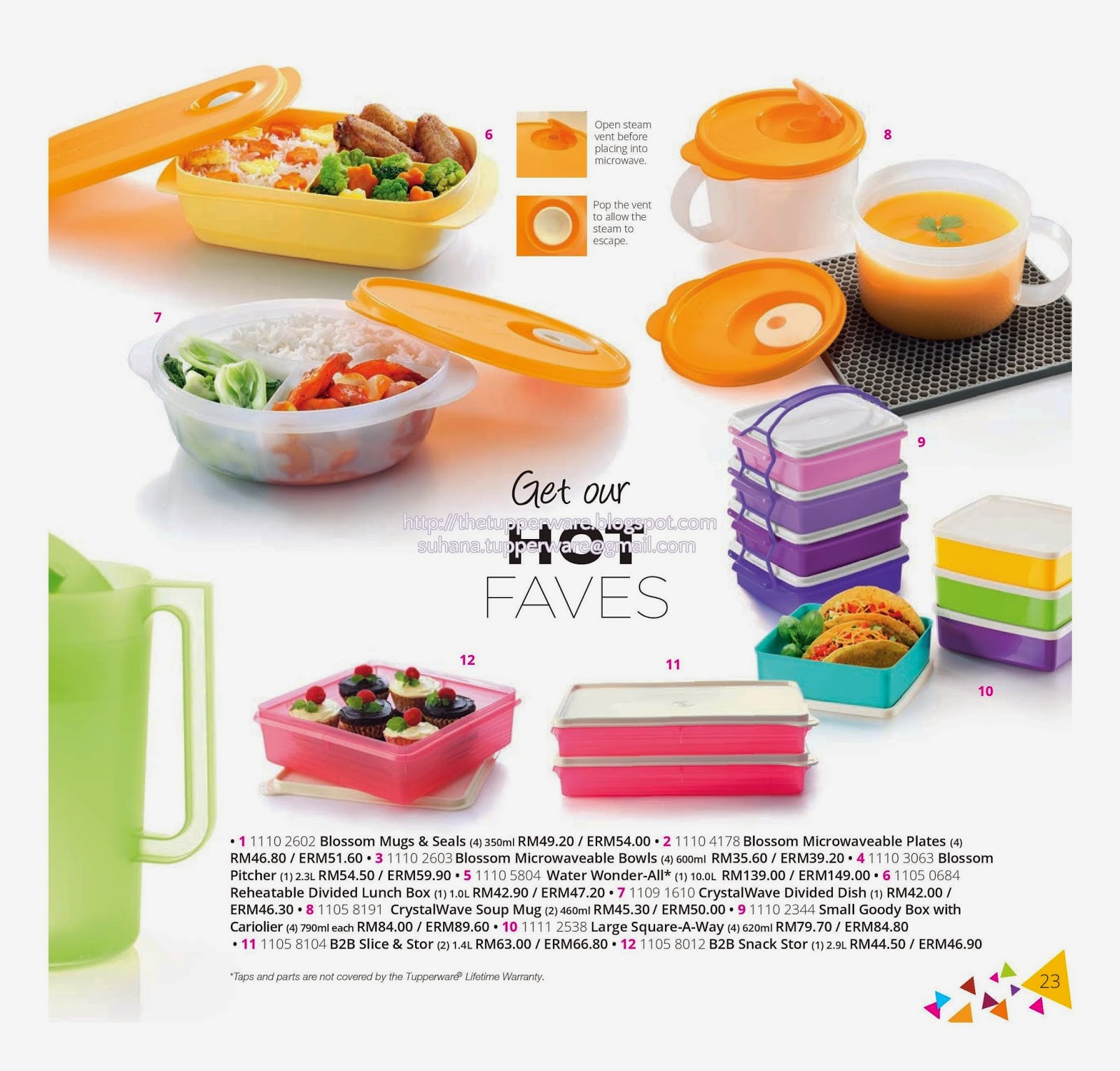 Tupperware Brands Malaysia Online | Catalogue | Collection | Business ...