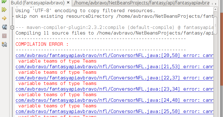 Compilation Error Error Cannot Find Symbol En Maven 8129