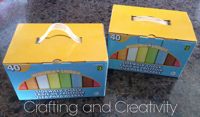 Crafting and Creativity: 'I hope your summer is "chalk" full of fun ...