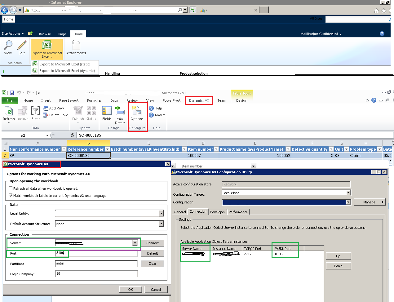 Solutions for AX DEV: EP: Export data in enterprise portal page to ...