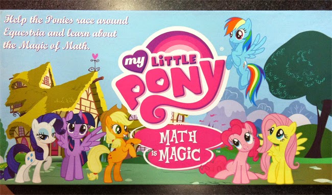 JAKES Place: My Little Pony Math is Magic - Homemade Math Game