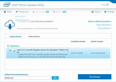 Intel driver update utility - locollector
