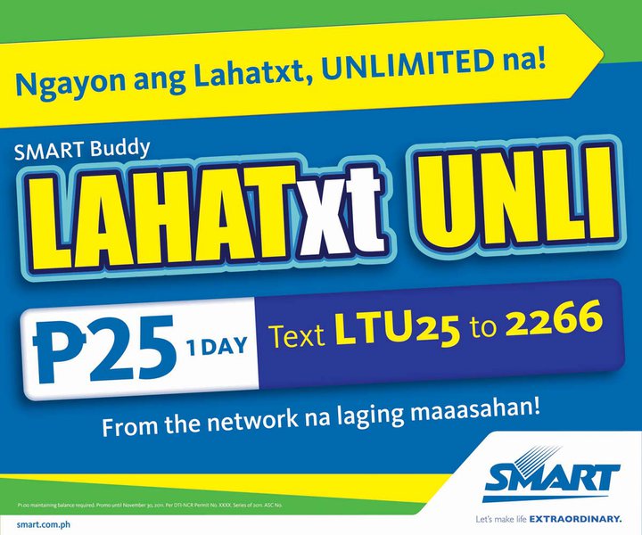 EVERYTHING UNDER ME: SMART CALL AND TXT PROMOS - INTRODUCING SMART'S ...