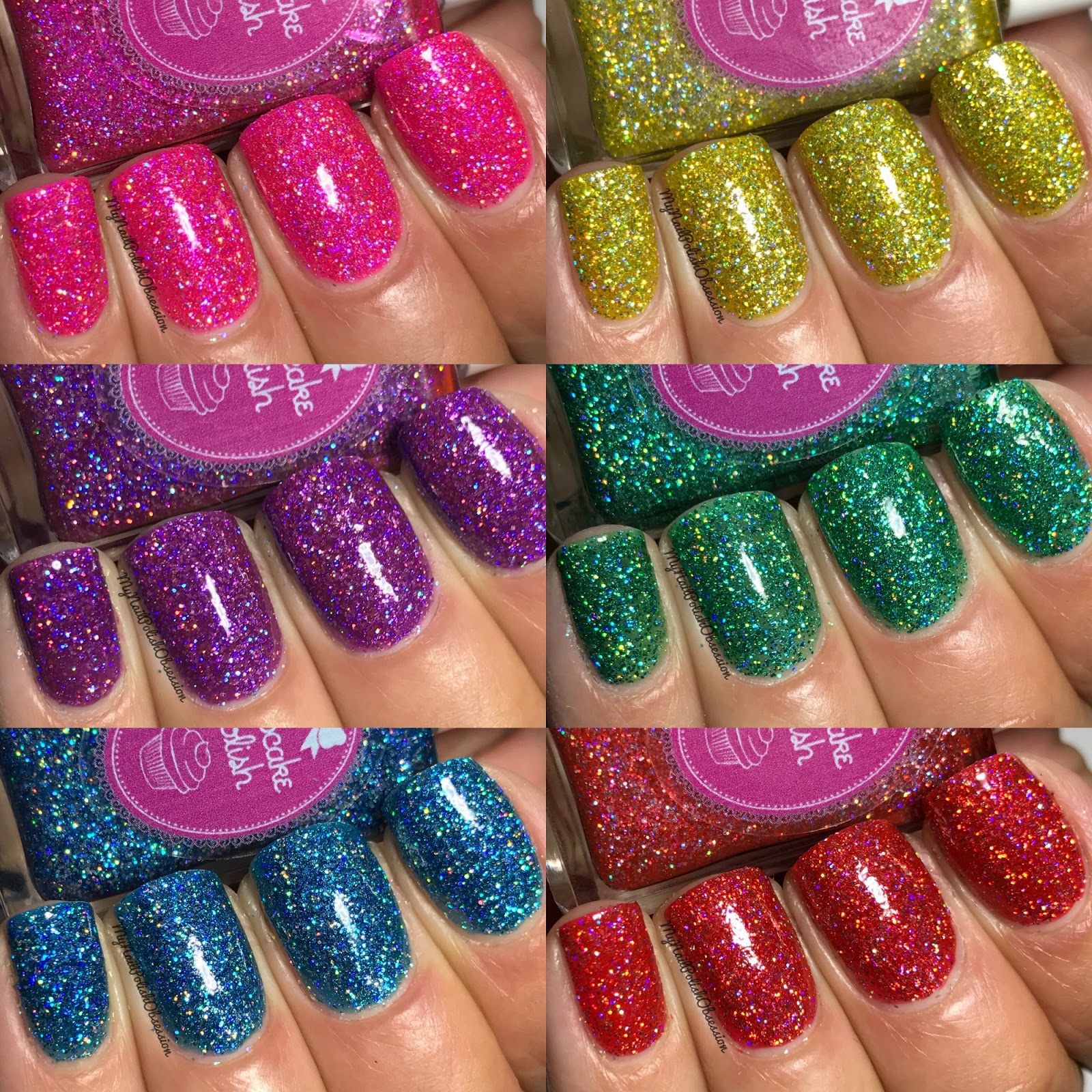My Nail Polish Obsession: Cupcake Polish Candy Land Collection