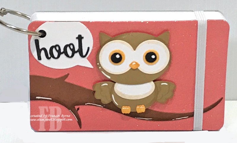 StampOwl's Studio: Hoot! Note Book
