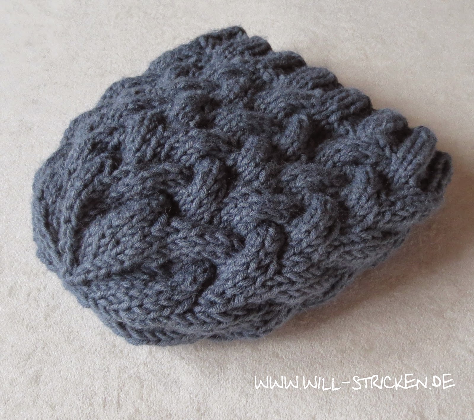 Zopfmuster stricken von Tanja Steinbach