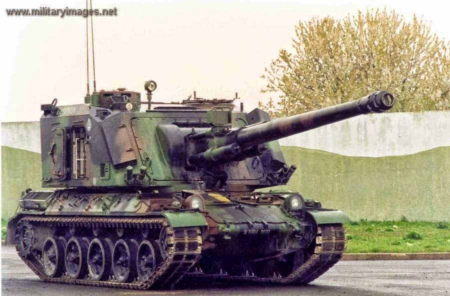 Dunia Militer Etc: AU-F1 GCT - 155-mm self-propelled gun (Prancis)