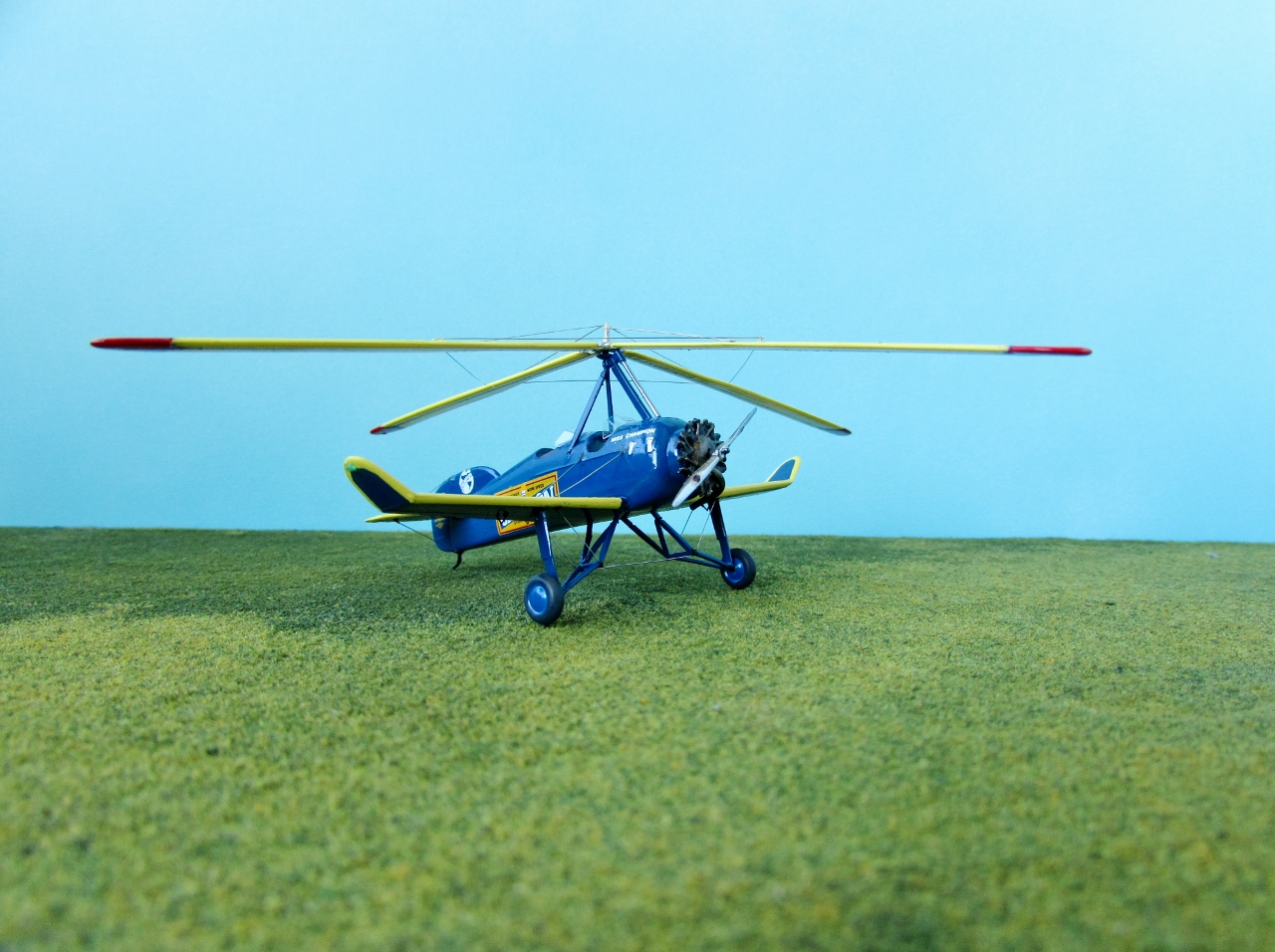 Wings of Intent: Pitcairn Autogyro HO scale completed (Williams ...