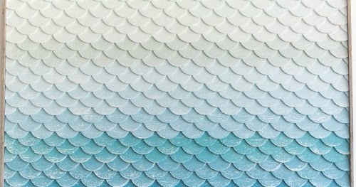 Fish Scale Wall Art Inspired by the Sea