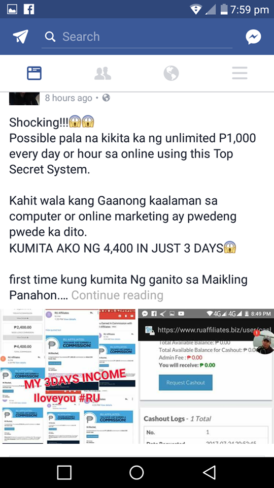 Scam ba ang RU Affiliates ? - RU Affiliates Marketing Top Secret System ...