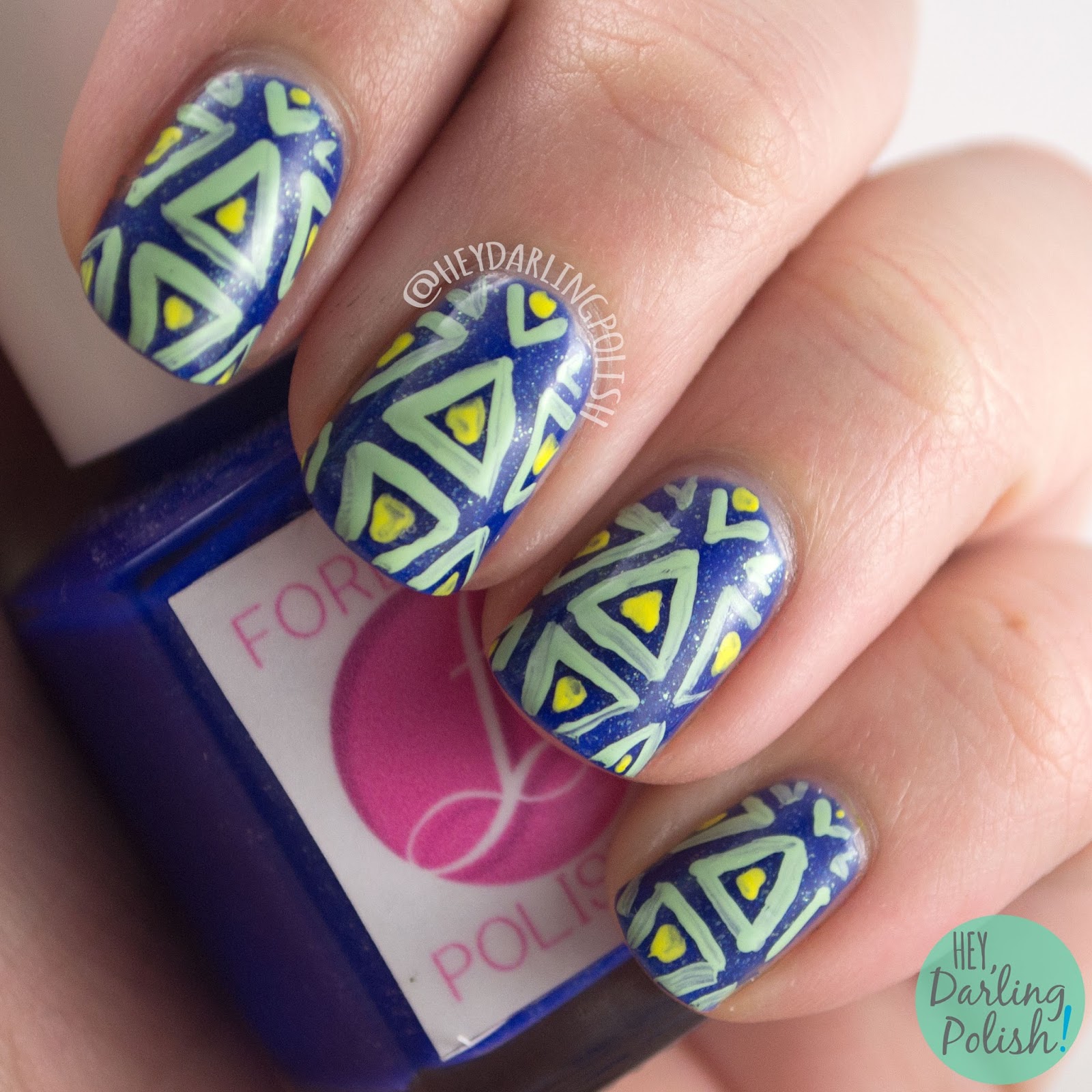 Hey, Darling Polish!: 52 Week Challenge: All Of The Triangles