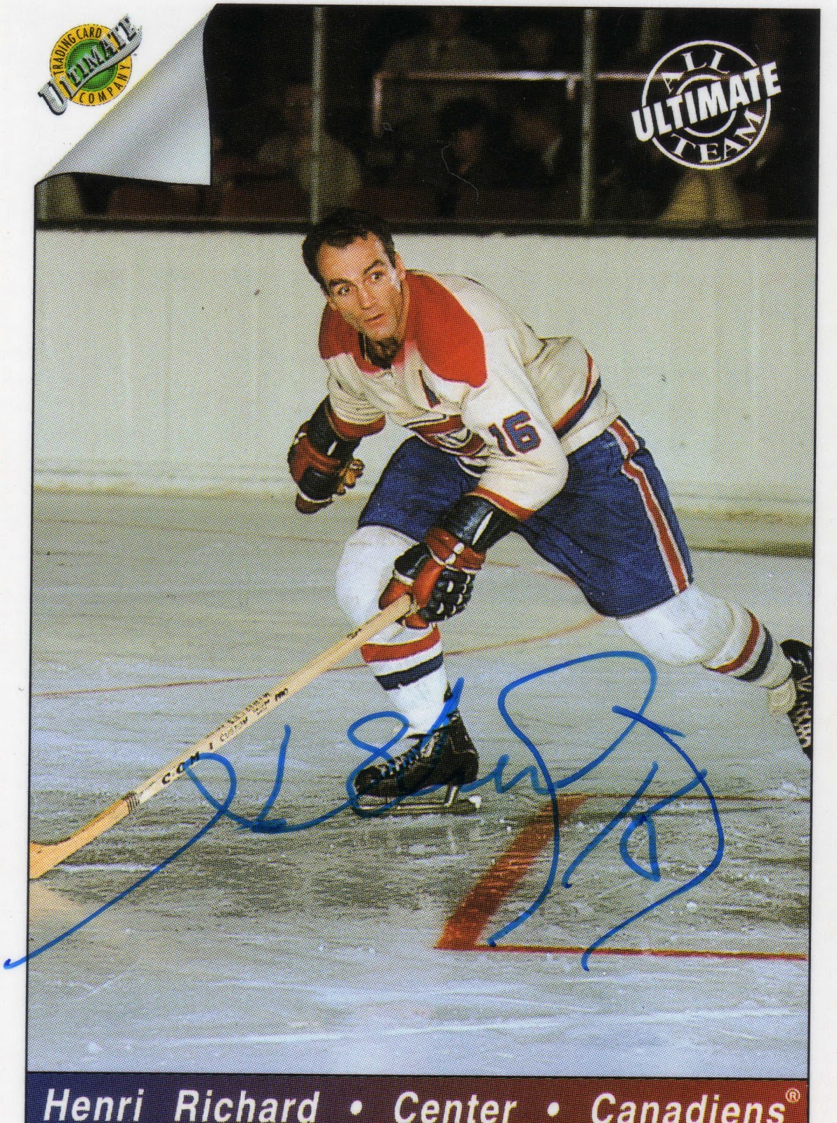 Michael's Hockey TTM: Henri Richard