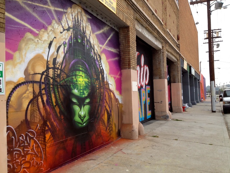 MELROSEandFAIRFAX: Amazing 3D Mural from Mear One