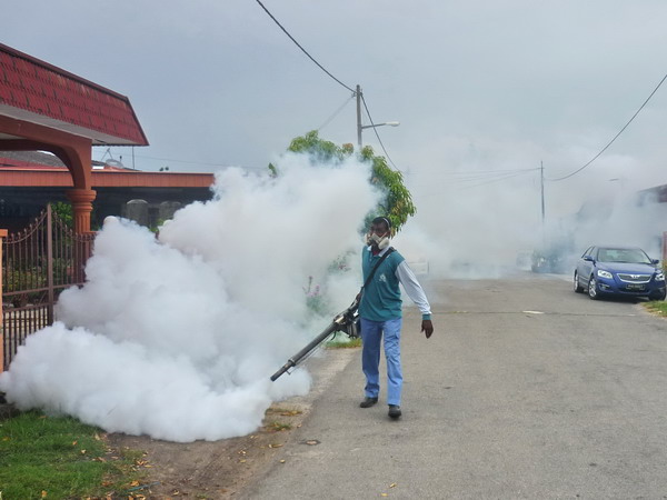 KRT TAMAN INTAN, SP: Fogging ..... semburan anti denggi