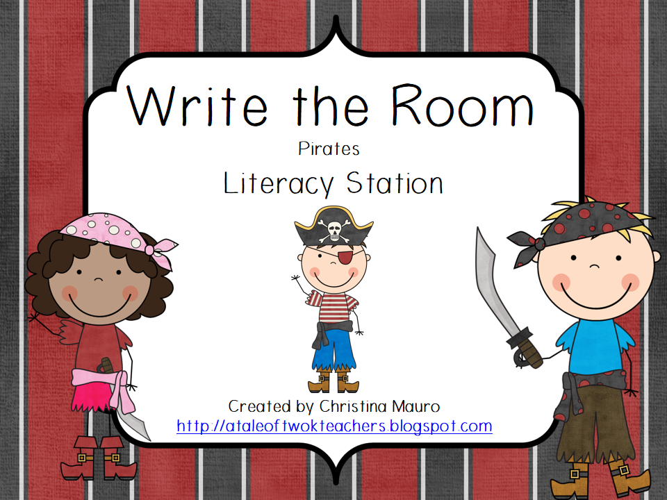 A Tale of Two K Teachers: Introducing.....Write the Room and a FREEBIE