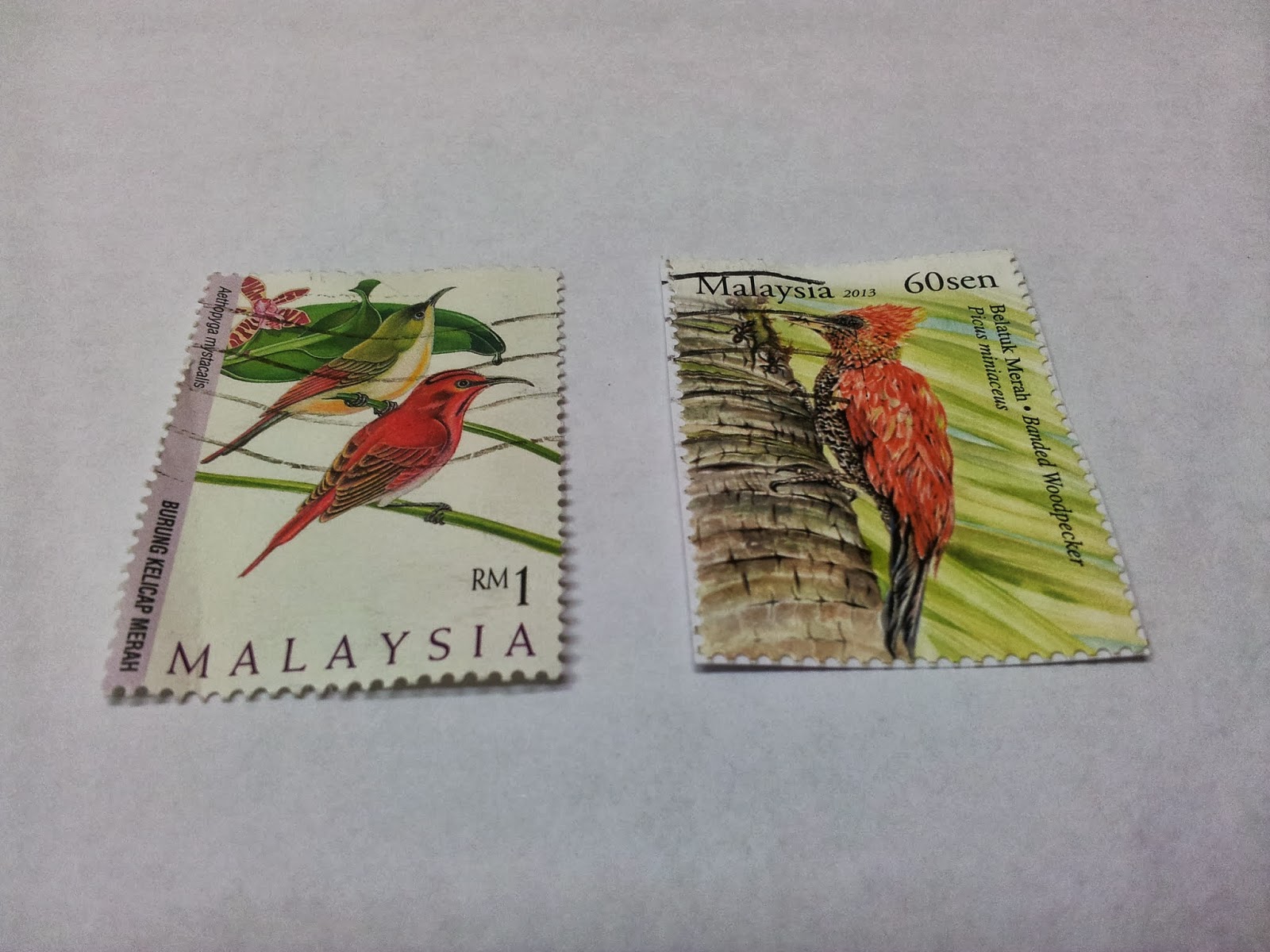 ...Nafira Sayang...: ...Update Koleksi Setem Terkini | Dah Lama Tersadai...