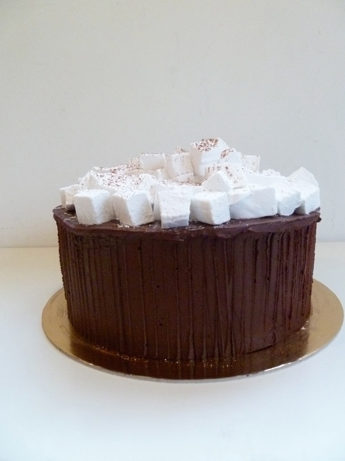 Design Bake Share: Chocolate Cake with Homemade Marshmallows