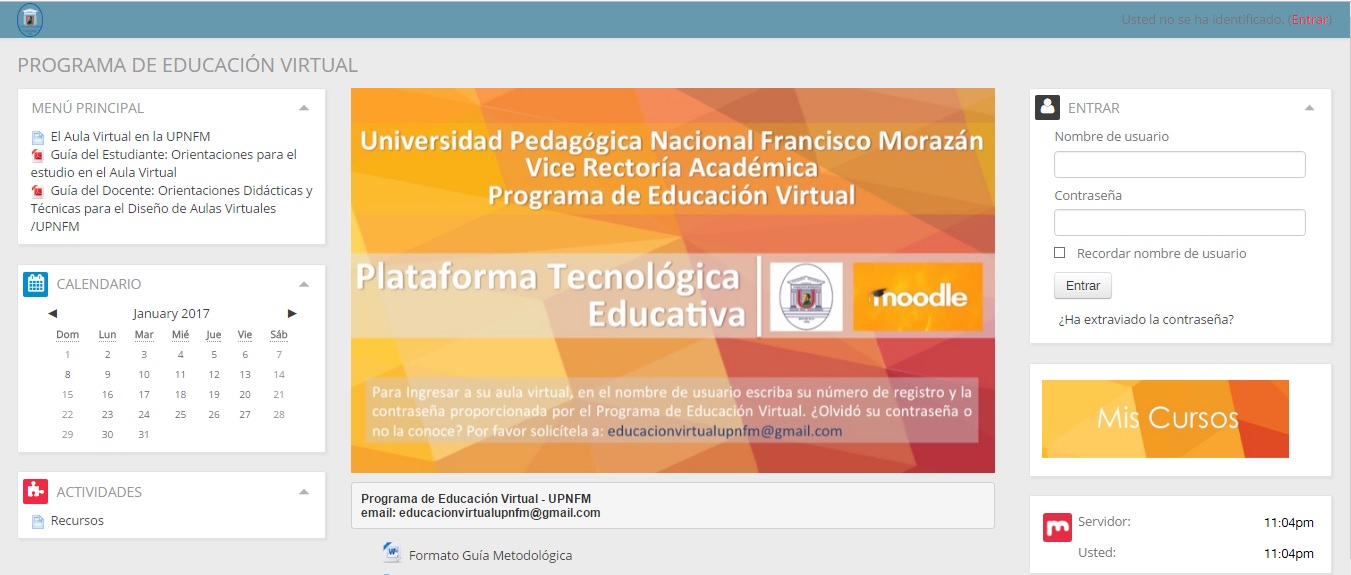 UPNFM: EDUCAR PARA TRANSFORMAR!!!