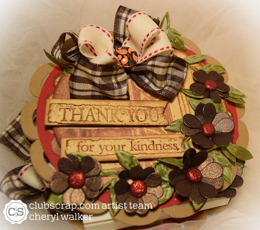 Sweeet Designs By Cheryl: Club Scrap October Artist Team Challenge