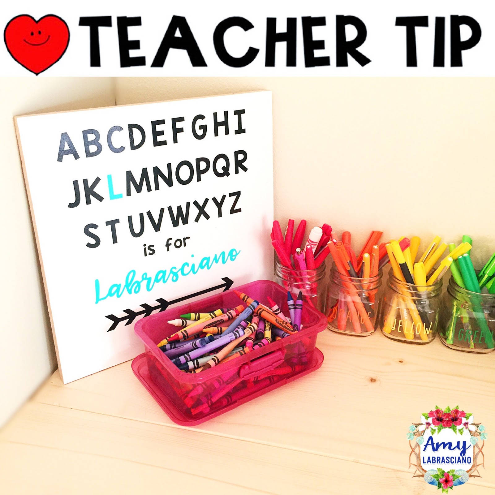 Learning Lessons With Amy Labrasciano: Crayons In The Classroom