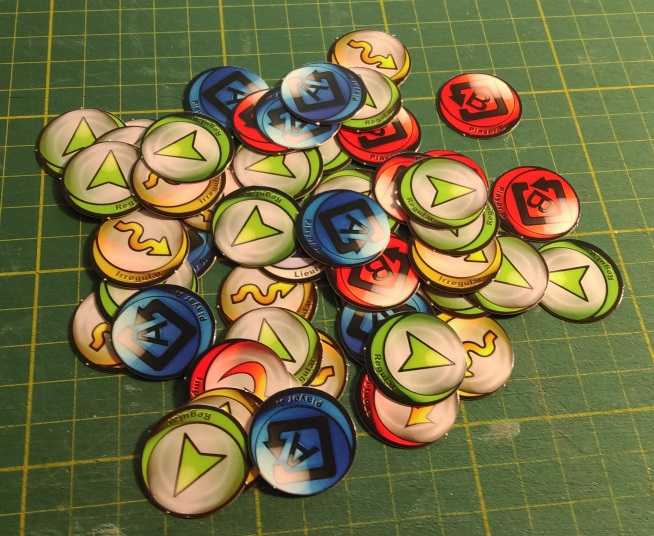 Tiger on a Paint Rack: DIY Tokens for Infinity