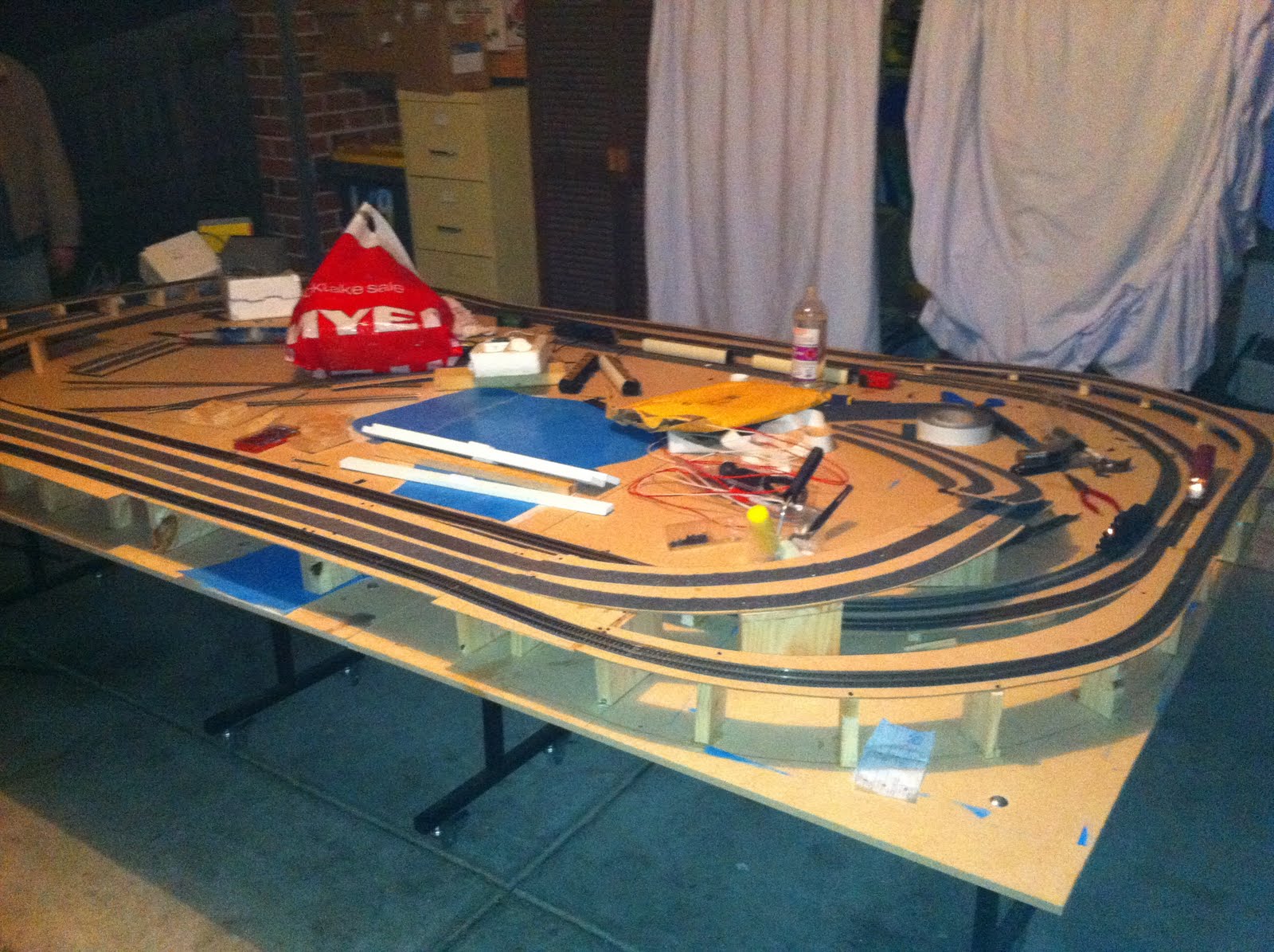 A Compact Model Railway