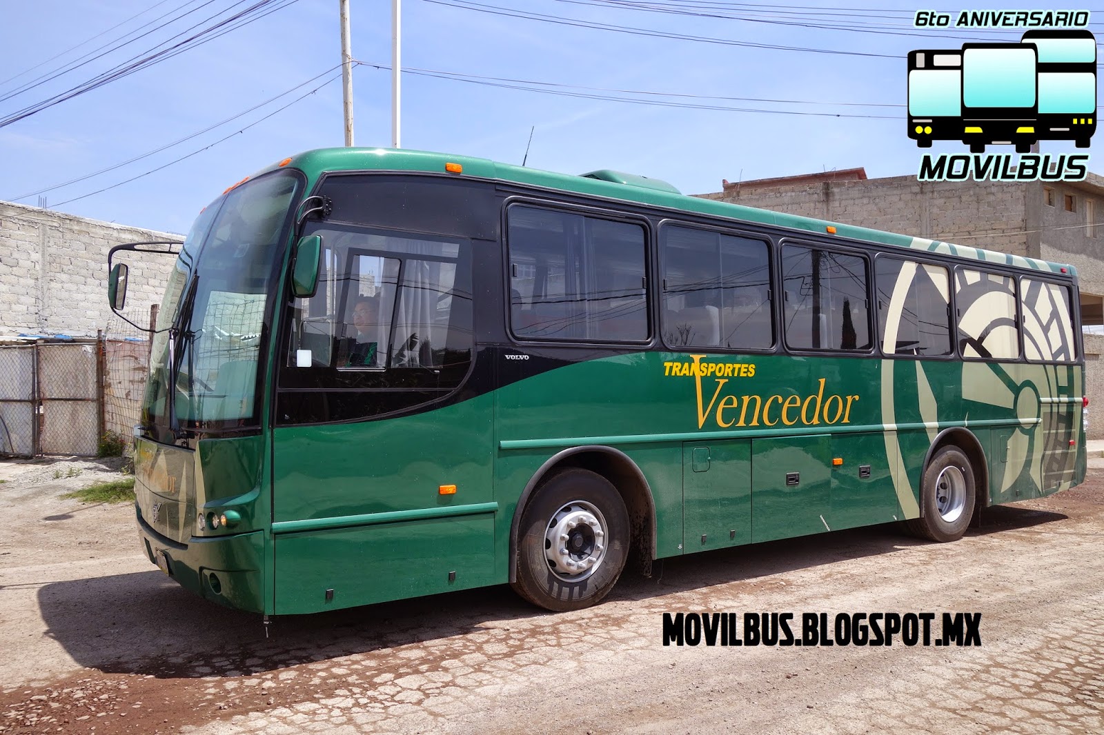 VOLVO 8300s TRANSPORTES VENCEDOR.