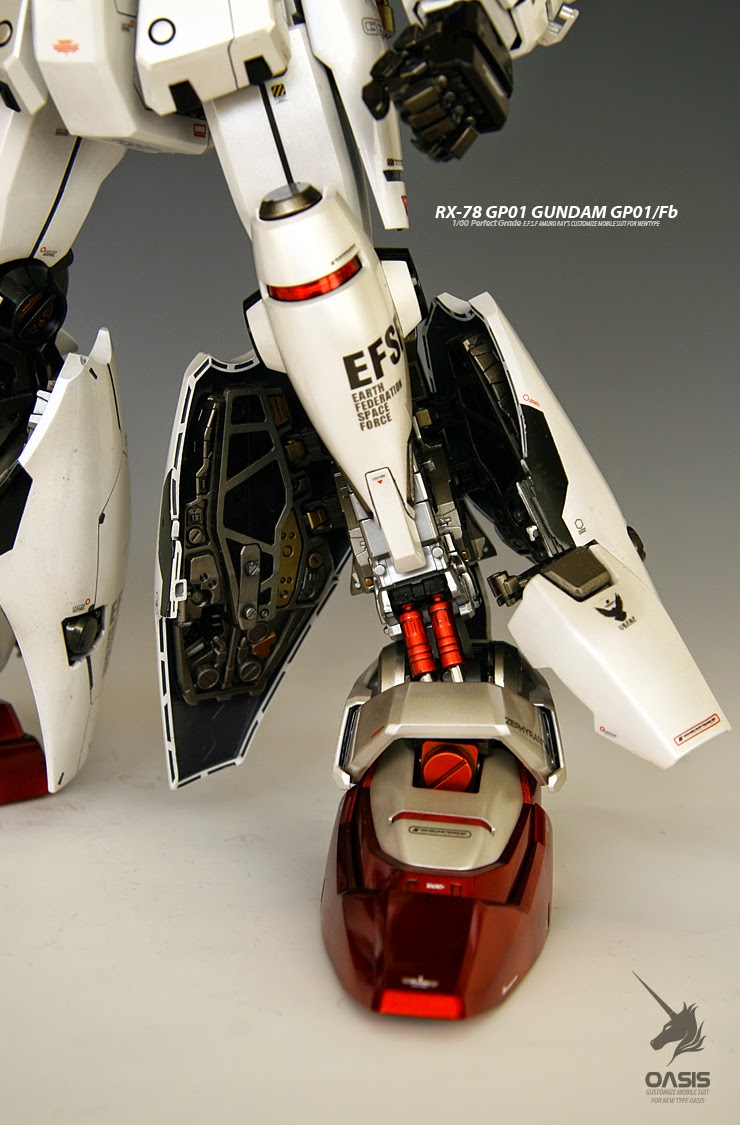 PG 1/60 RX-78GP01 Gundam GP01 FB - Painted Build