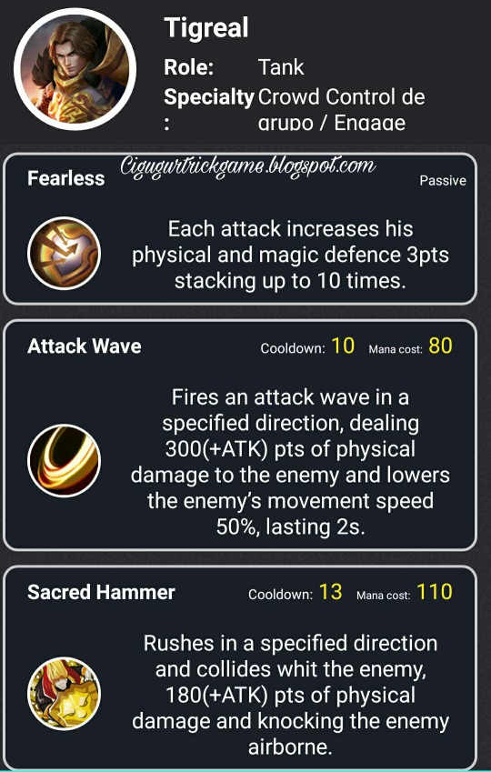 Akhirnya terkuak teknik build item tigreal terkuat dan cepat mobile ...