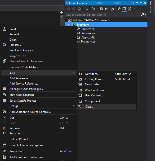 0-day: NET VIEW and C#