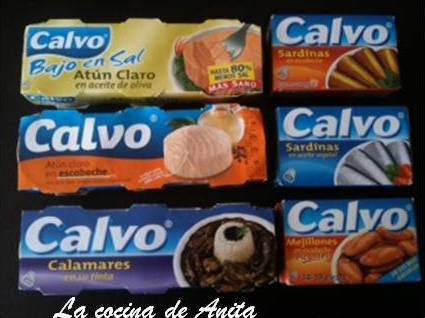 La cocina de Anita: Ensaladas Calvo