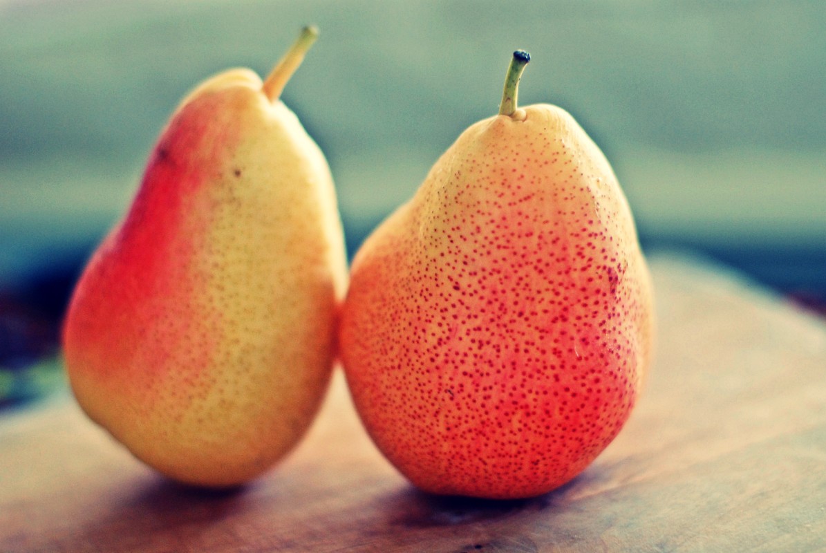 Buttered Up: Poached Pears in Spiced Karkadeh