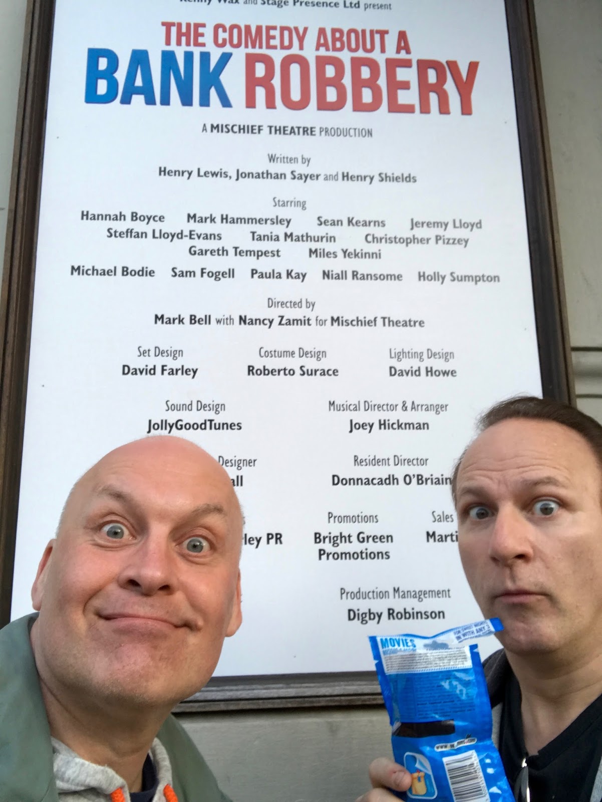 Minst En Gång i Veckan: THE COMEDY ABOUT A BANK ROBBERY, The Criterion ...