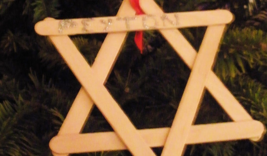 Creative Crafts: Popsicle Stick Star Ornament