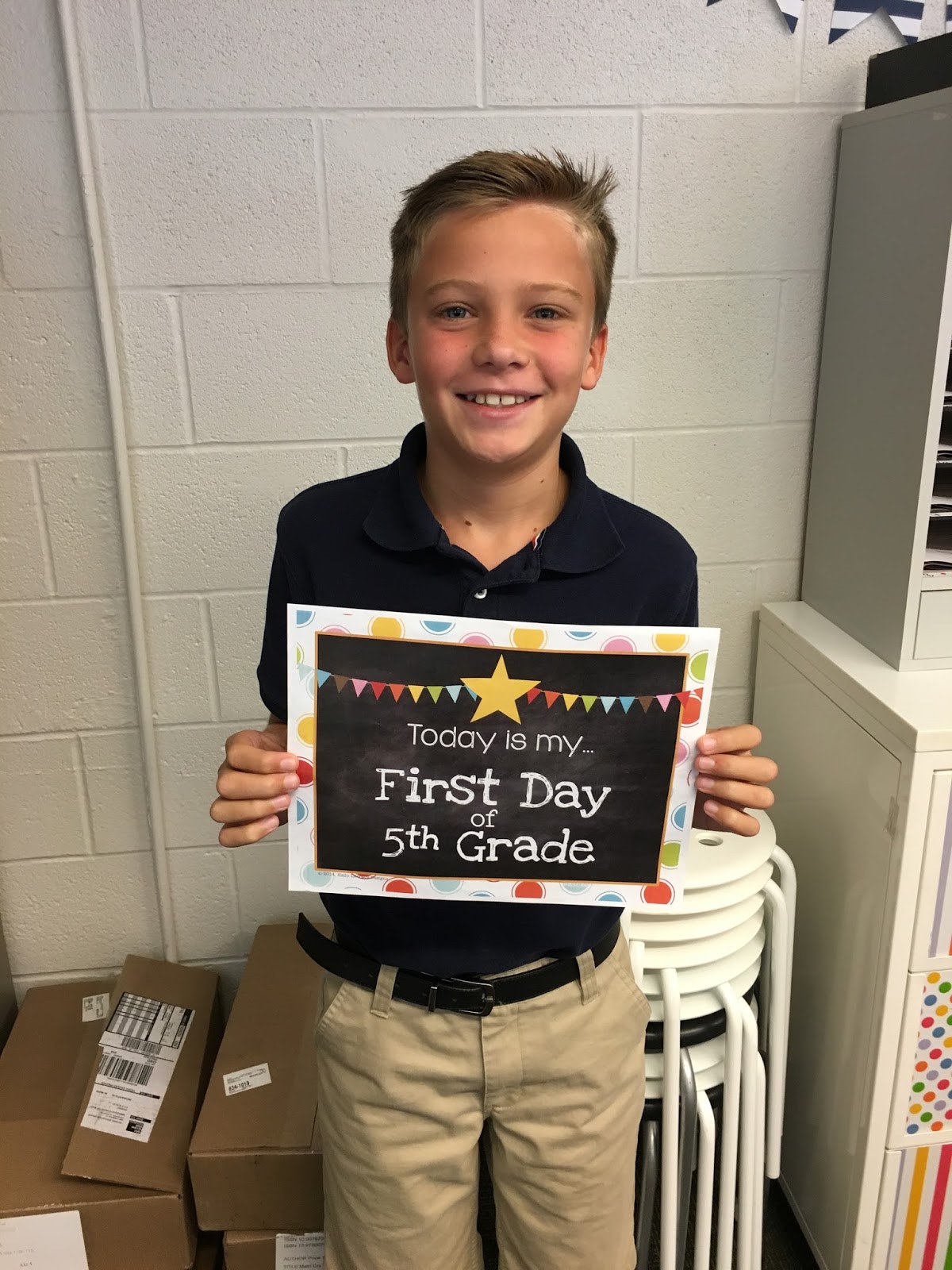 Mrs. Florey's Class Blog: First Day of 5th Grade!