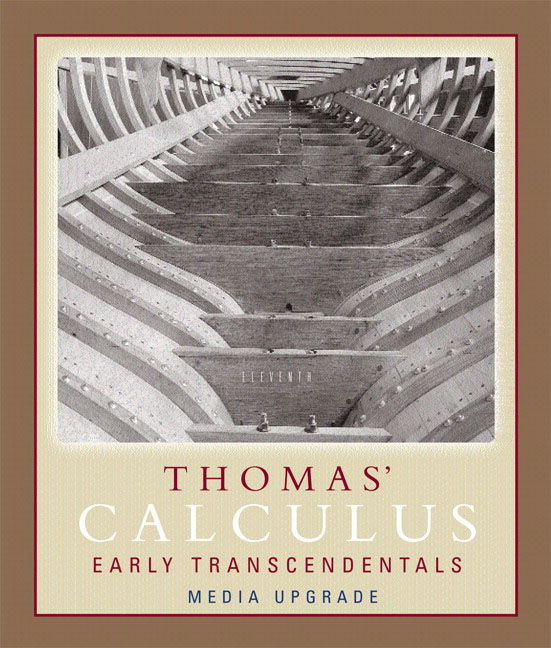 THOMAS’ CALCULUS EARLY TRANSCENDENTALS | EVERYTHING FOR VITIAN