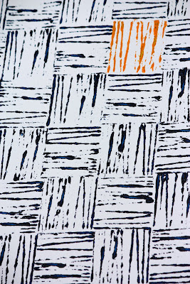 Crafty Friday: Project 7: Yarn Block Printing