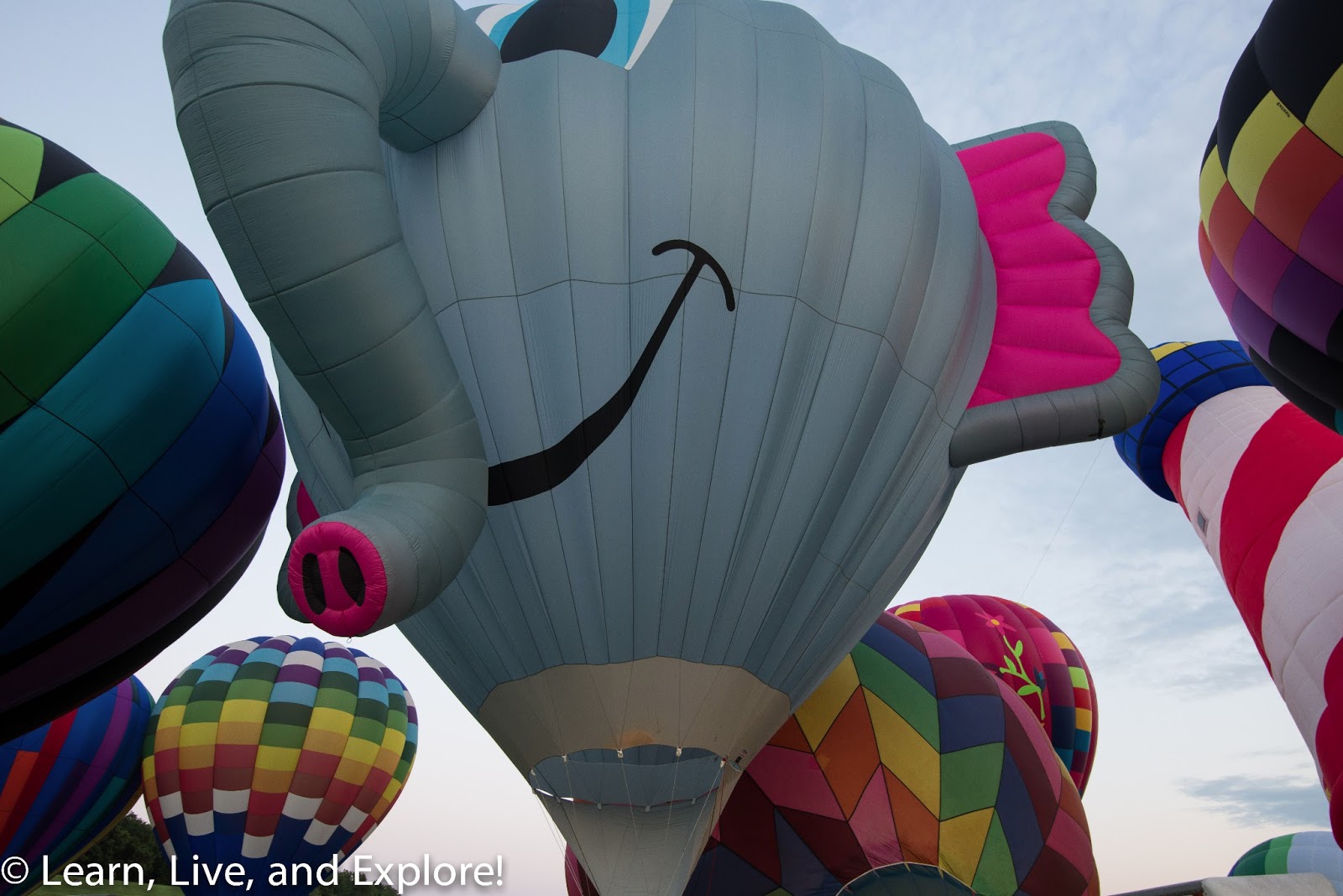 A Hot Air Balloon Glow Party ~ Learn, Live, and Explore!