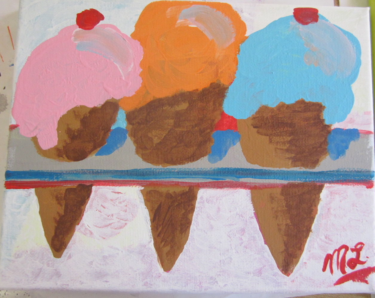 ART with Mrs. Smith: Summertime means ICE CREAM