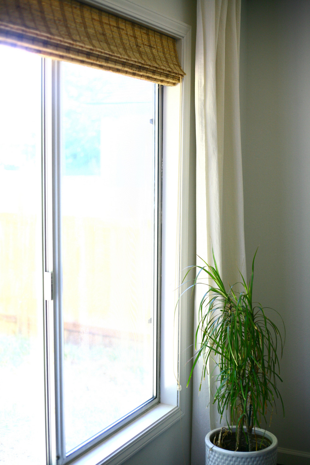 Our house has window screens now, you know, like a normal HOUSE ...