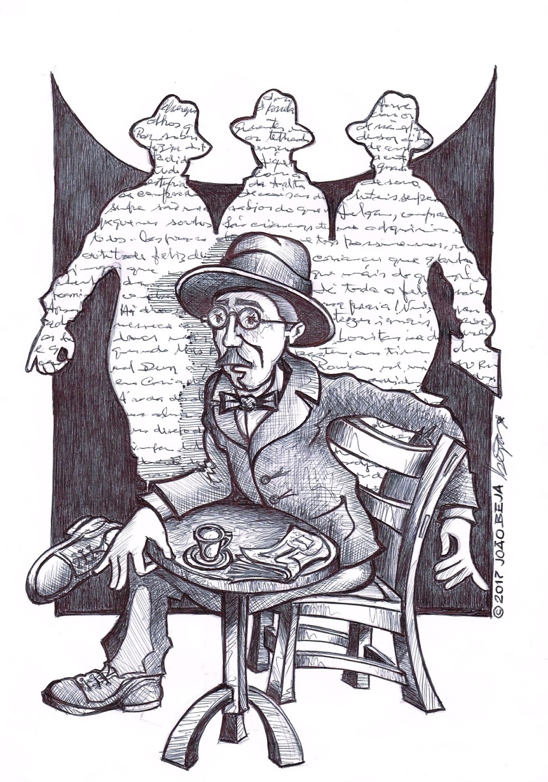 jbeja: fernando pessoa,heterónimos,3 by joão beja