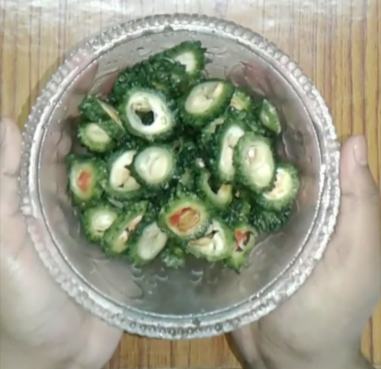 bitter gourd toor dal | kakarakaya kandi pappu - Special Desi Recipes ...