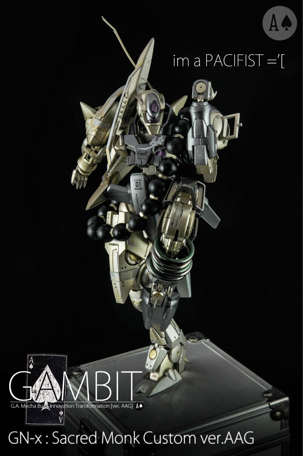 Custom Build: 1/100 GN-X Sacred Monk Custom