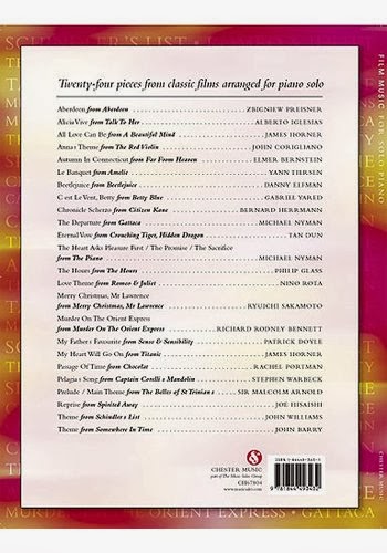 Songbook - Film Music for Solo Piano (PDF) - Partiturespiano ...