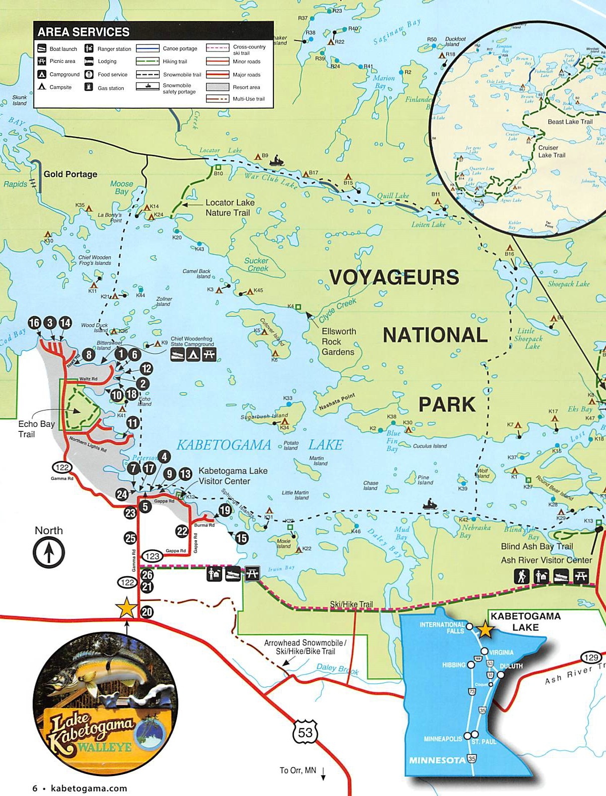 Two Utah Gypsies - RVing National Sites in the US: Voyageurs NP ...