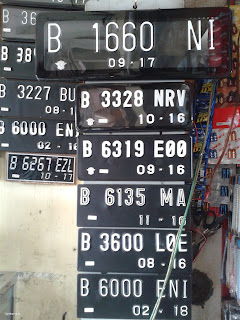 JASA PLAT NOMOR KENDARAAN