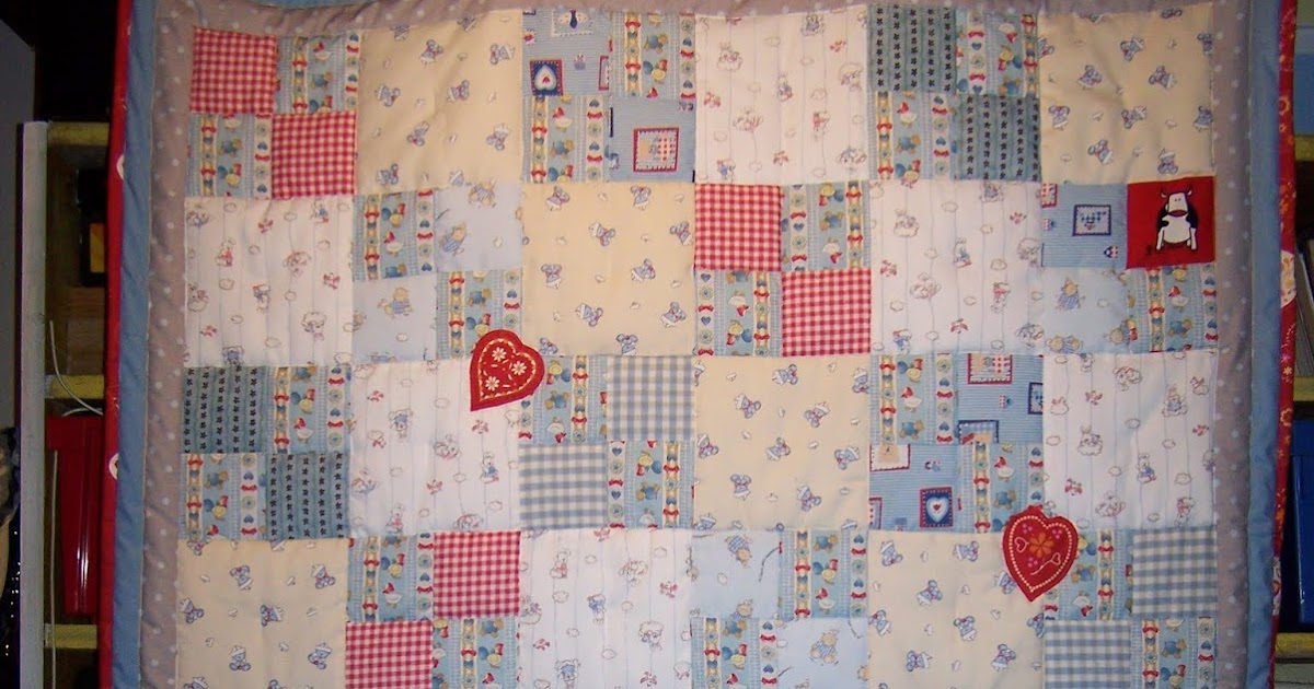 la petite maison de patchwork : COLCHA INFANTIL PATCHWORK