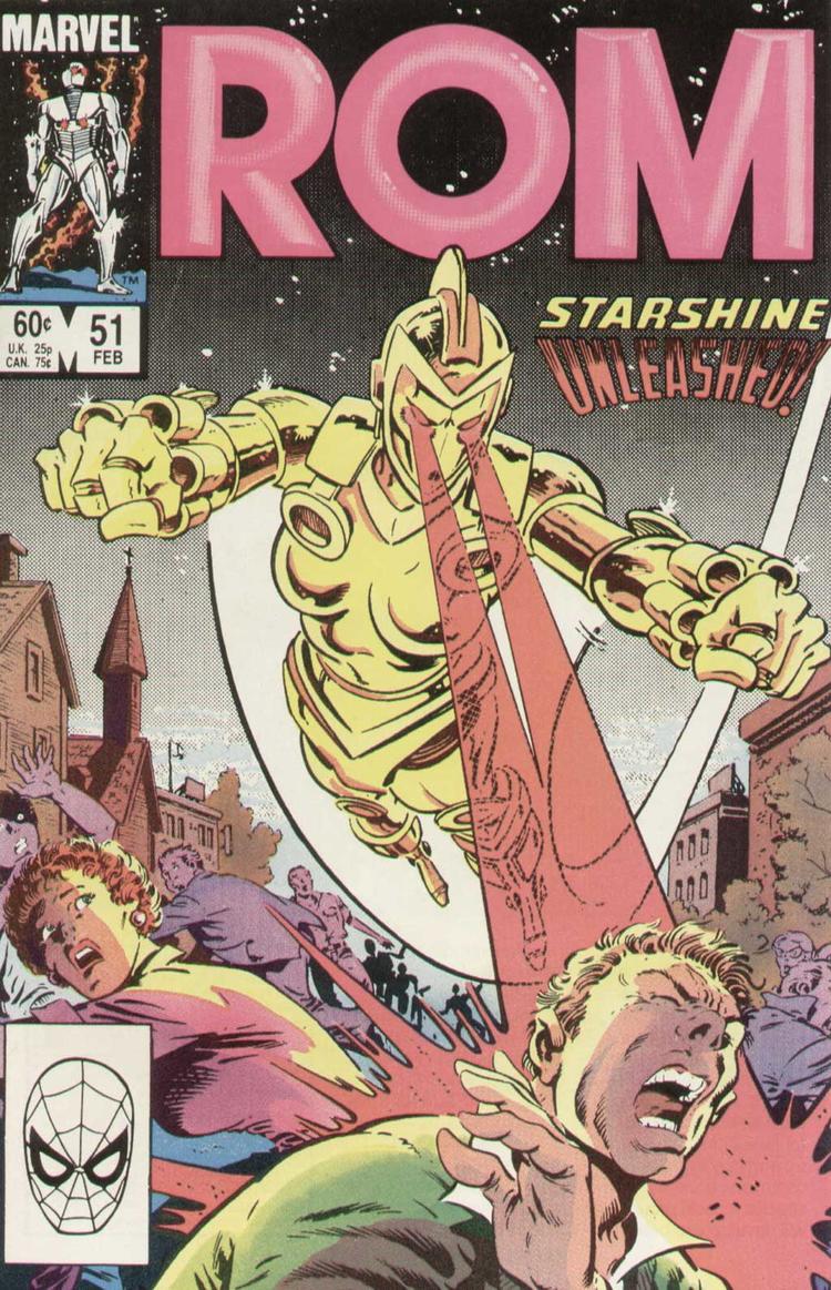 Velhos tempos: Rom - o Cavaleiro do Espaço.