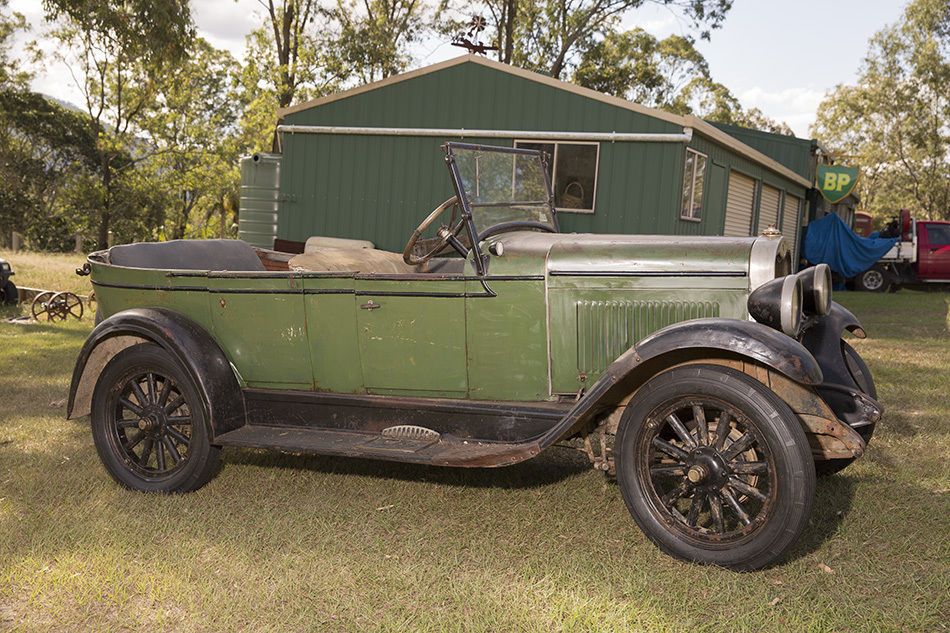 My 1928 Chevrolet: Vintage car 1928 Aussie Chev Tourer, Unrestored, 95% ...